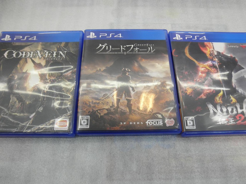 PS4用ソフト買取！ゲームソフトを売るならリサイクルショップJAM東伯店へ[東伯郡・倉吉市・鳥取市・米子市] | 鳥取/島根リサイクルショップジャム【V-PARK JAM】